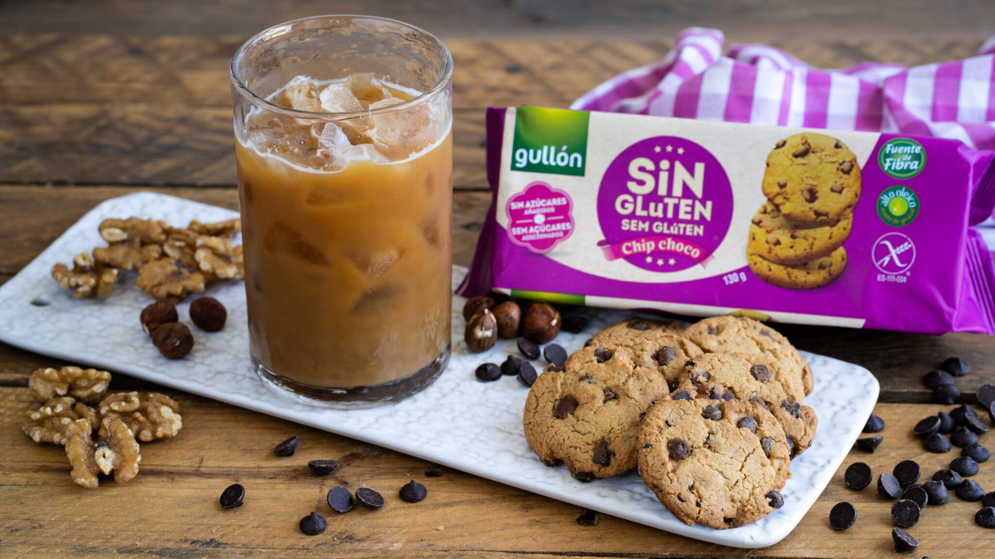 Biscuit aux pépites de chocolat sans sucres Sans Gluten - Biscuits Gullon